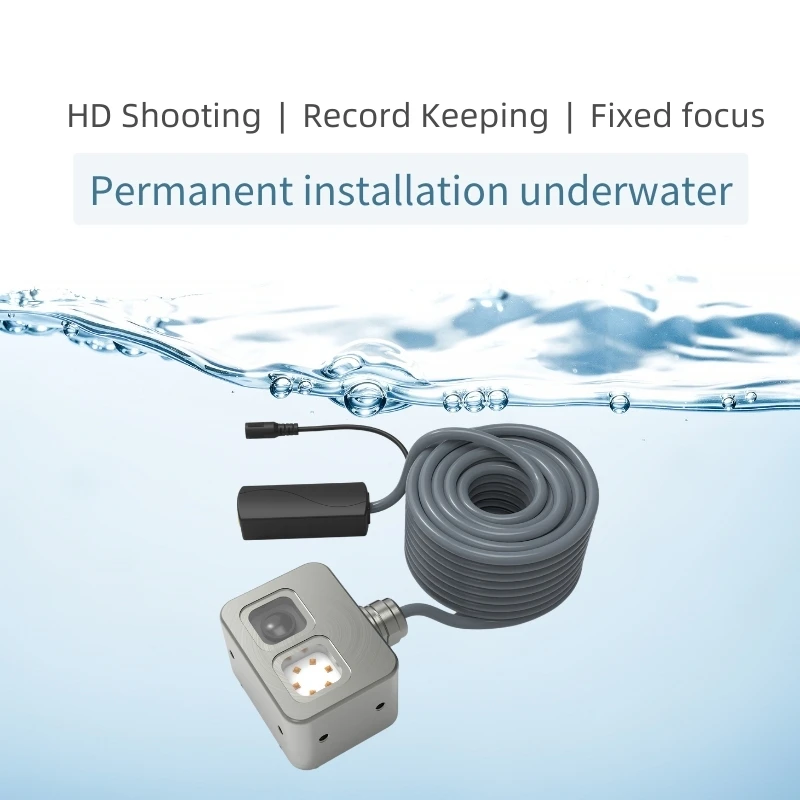 Ip68 Underwater Network Camera Square Camera For Environmental ...