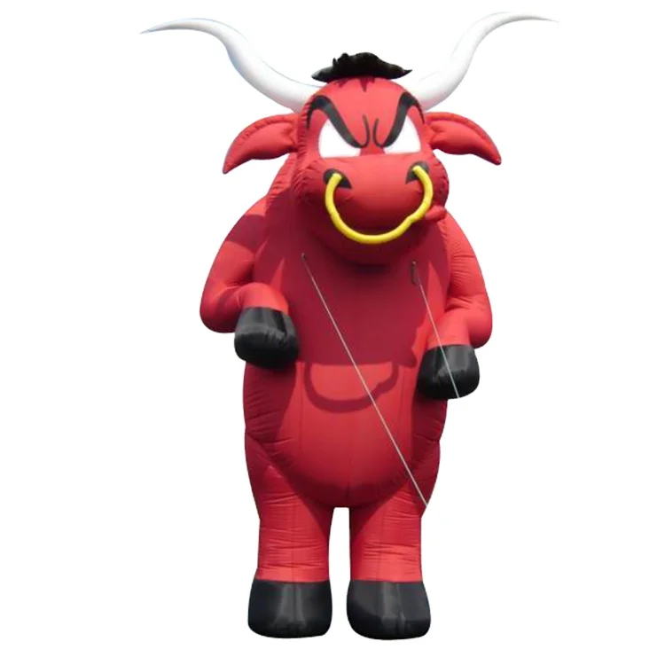 outdoor decoration advertising inflatable bull, inflatable animal model ...