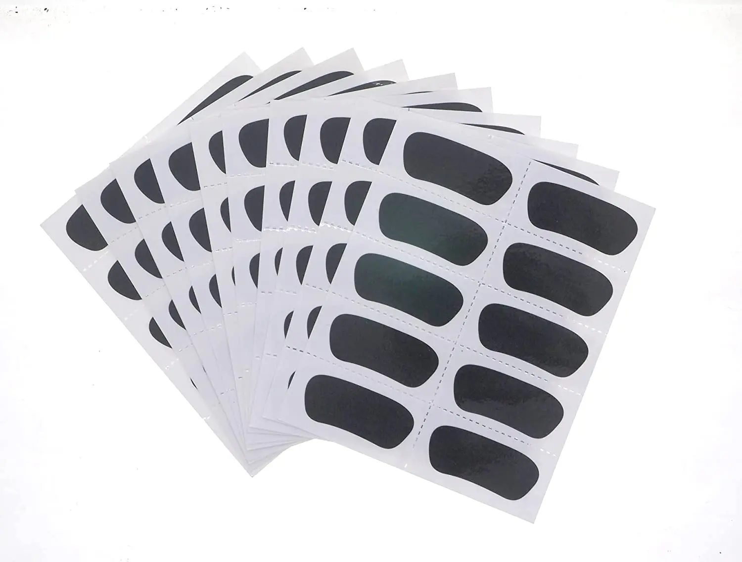 None-Sliding Temporary Tattoo Football Black Eye Stickers Strips for ...