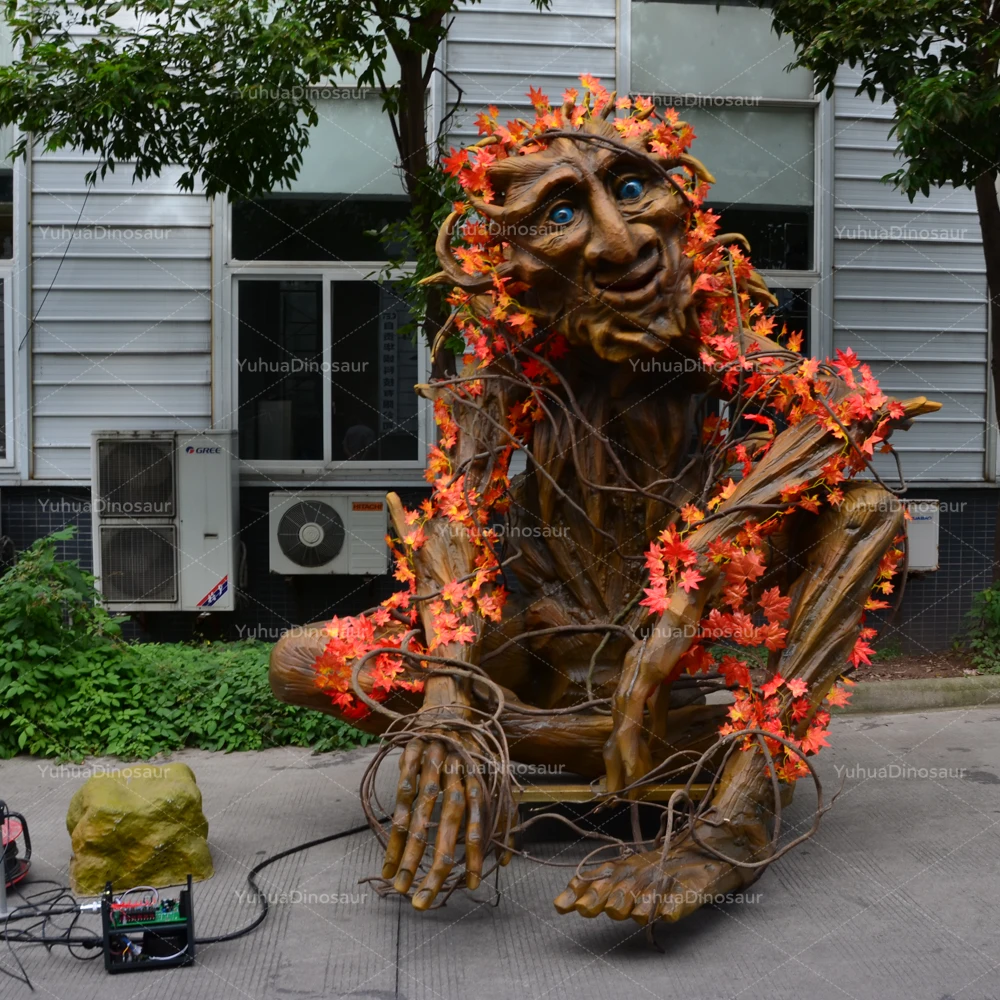 Robotic Talking Tree Animatronic Tree Man Christmas Tree Decorations ...