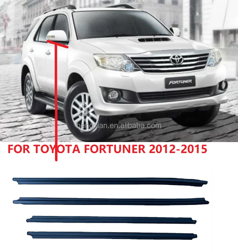 Car Outside Window Weatherstrip for TOYOTA FORTUNER 2012-2015
