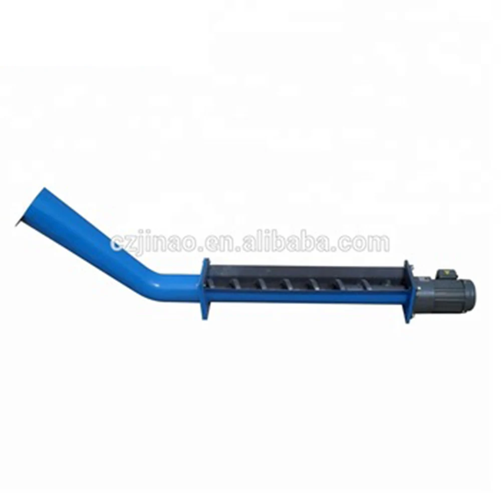 Compact Spiral Chip Extraction Auger Conveyor for CNC Chip Conveyor ...