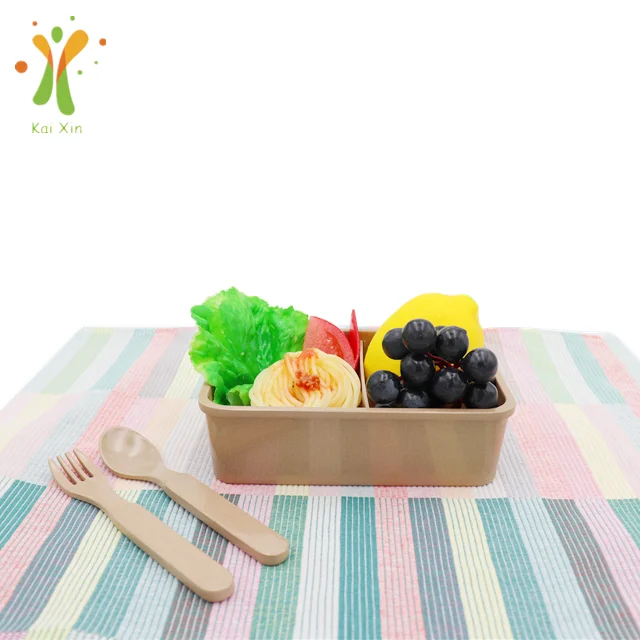 Rice Husk Airtight Lunch Boxes - Biodegradable & Durable