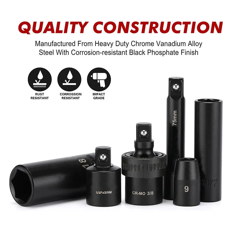 48pcs CR-V Socket Set - Versatile and Durable Solutions