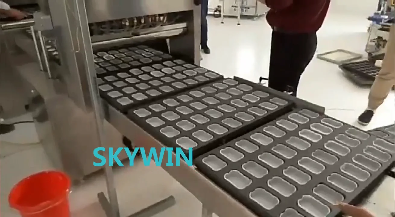 China Factory Automatic Cupcake Making Machine Production Line - Buy ...