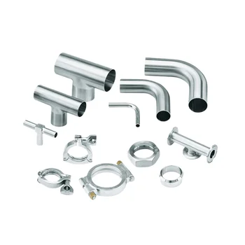 304 316l Sanitary Dairy Pipe Tube Fittings Made Of Stainless Steel ...