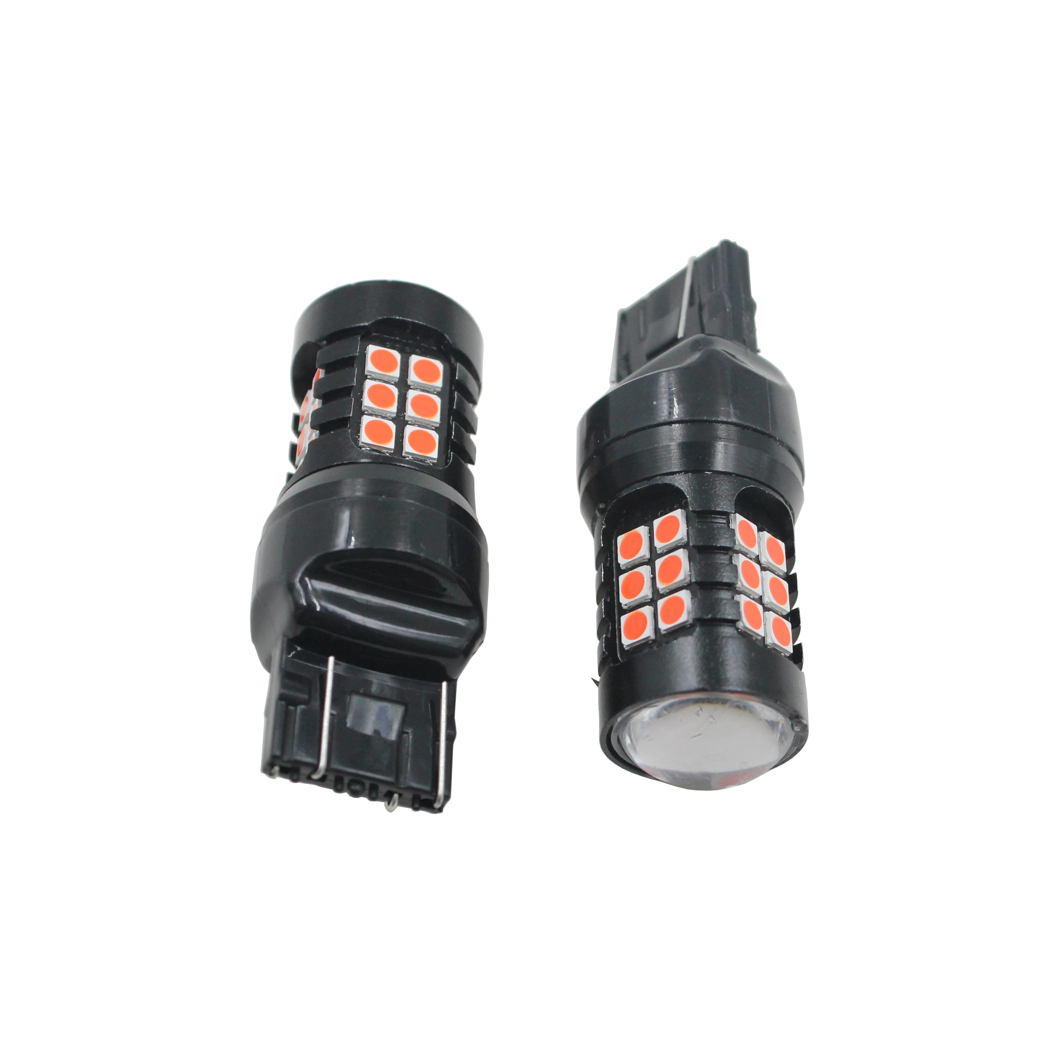 Car LED T20 7440 W21W 1156 BAU15S 3156 Strobe Light Car DRL