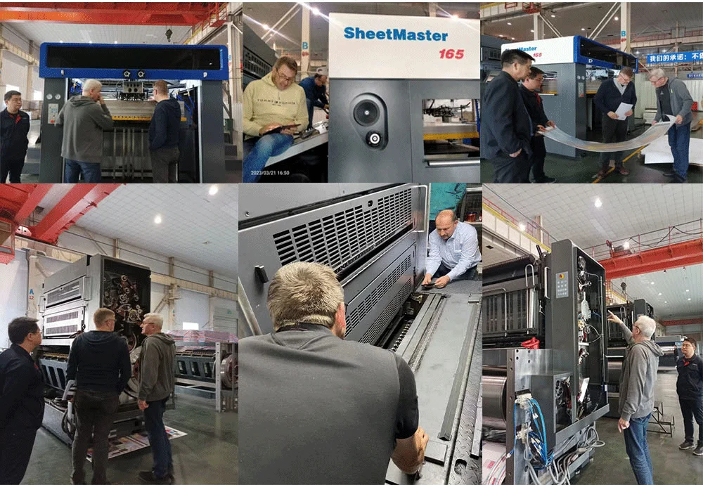 Large Format Six Color Offset Printing Press - German Tech