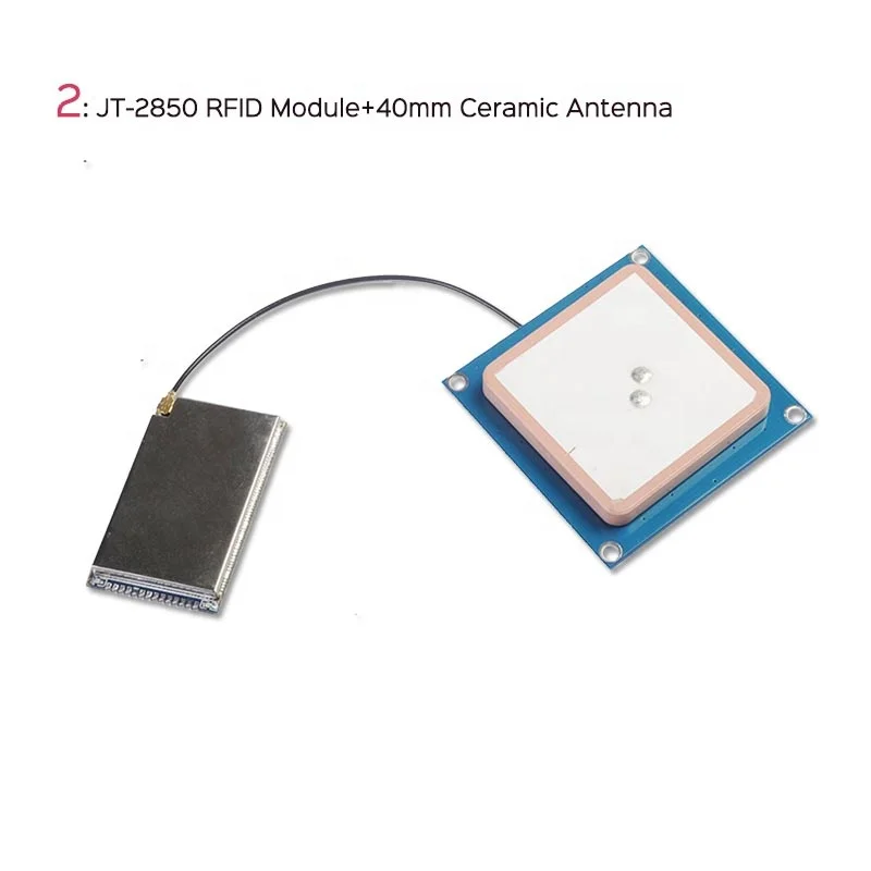 Jt-2850 Uhf Rfid Development Kit With 3dbi 40mm Ceramic Antenna For ...