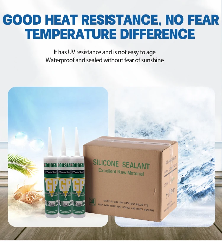 300ml Decoration Acetic Gp Silicone Sealant Acid Glass Silicone Adhesive Glue - Buy Gp Silicone ...