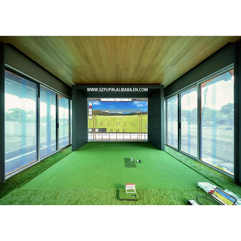 10x10 Golf Impact Screen - HD Projection for Golf Simulators
