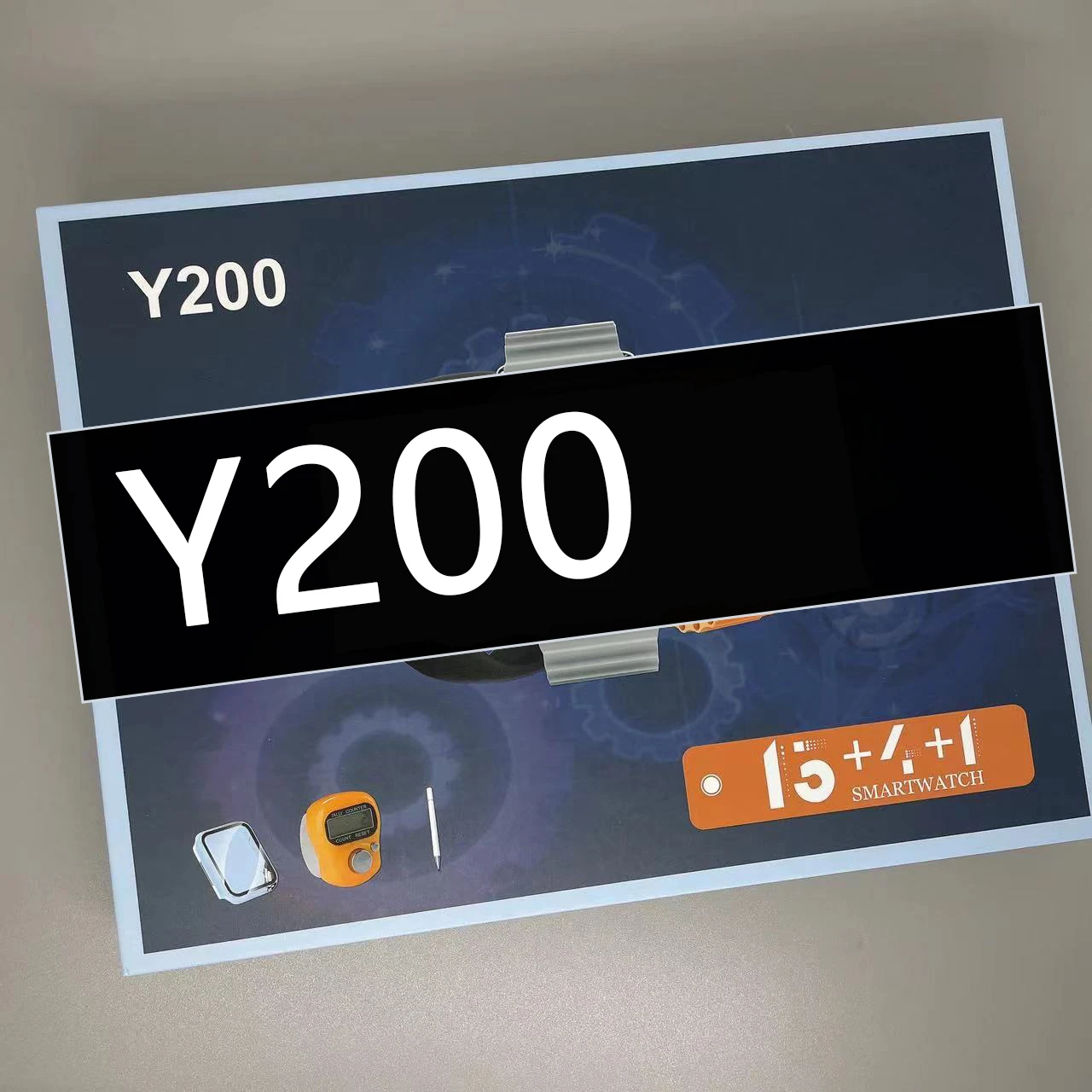 Factory Y200 Three Smart Watches Family Box Smartwatch Suit 13+4+1 With 13pcs Straps + Pen ...