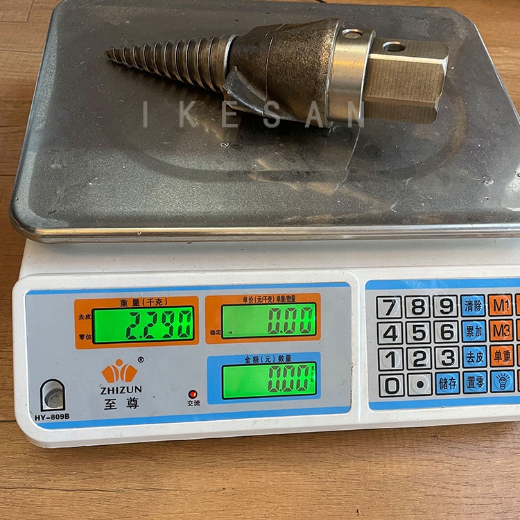 IKESAN Excavator Auger Attachment - Efficient Tree Root Removal