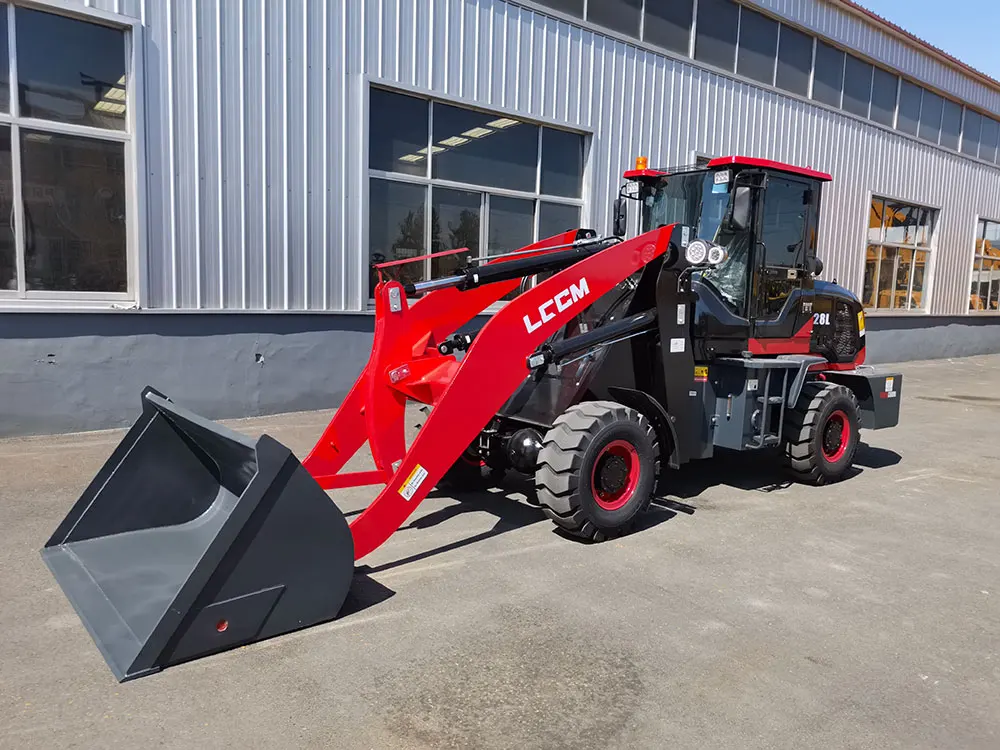 Laigong LG928 Earthwork Articulated Wheel Loader 4 X4 Wheel Loader 3 ...