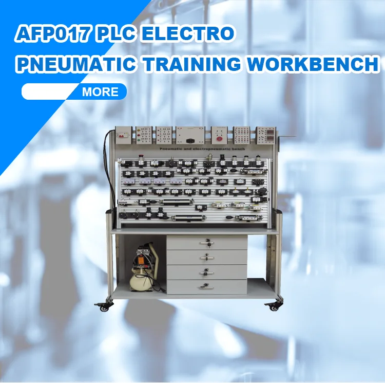 Plc Electro Pneumatic Training Workbench Didactic Equipment Vocational ...