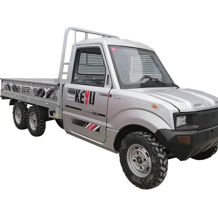 KEYU Heavy-duty Cargo Electric Pickup Car High Speed Electric Cargo ...