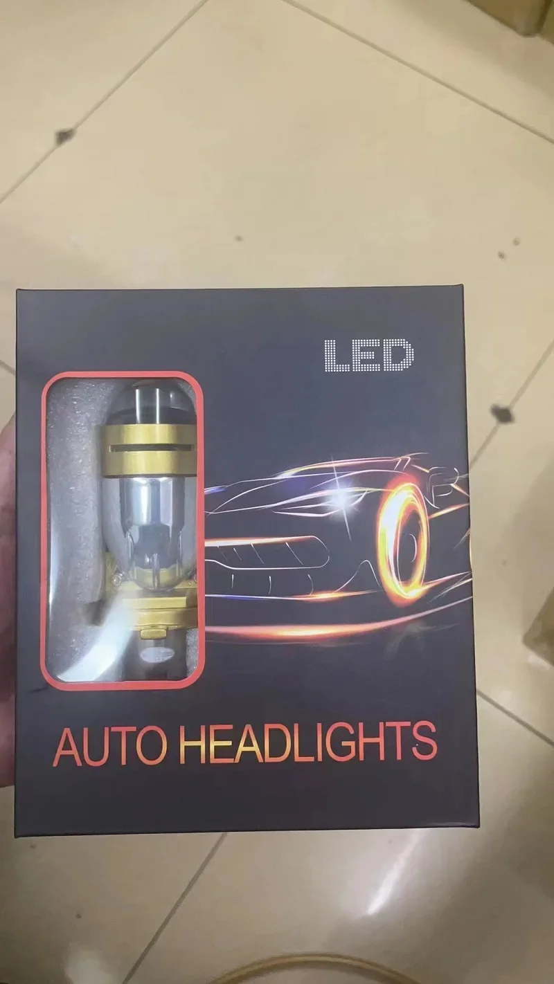New Led H4 Automobile Headlight Mini Projector Lens Auto Light H4 Mini ...