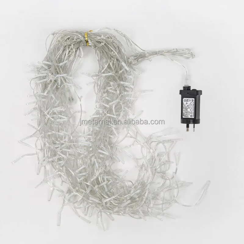 Solar Power Holiday Lighting Outdoor Waterproof Solar LED Icicle String ...