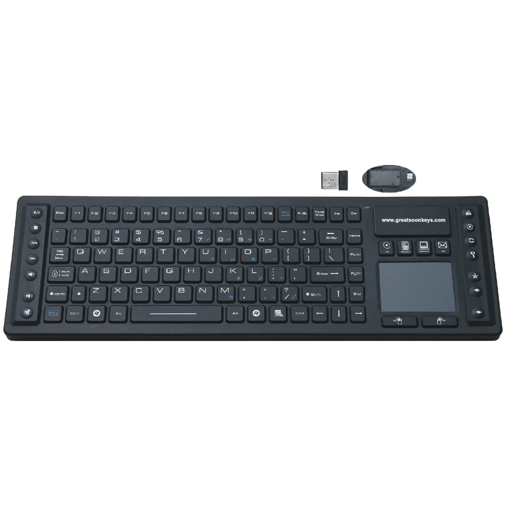 Ip67 Medical Washable Keyboard Backlit Touchpad Waterproof Industrial ...