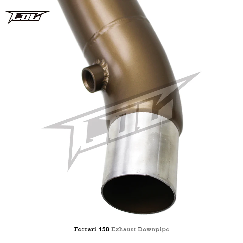 Boska Ceramic Insulation Exhaust Downpipe for Ferrari 458 4.5 2013-2016 ...