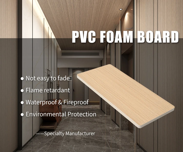Factory Eco-friendly Waterproof Wallboard 8mm Pvc Foam Board Cladding ...