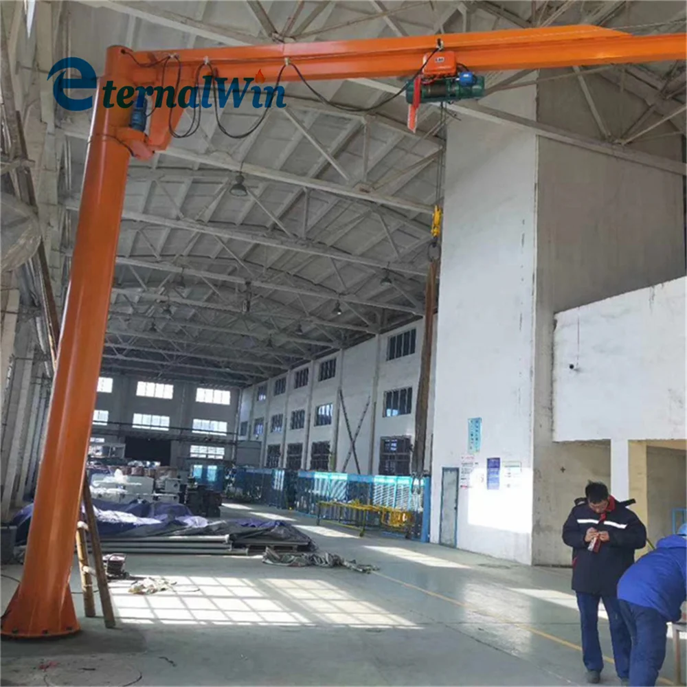 Column rotating electric hoist lifting mechanism jib crane| Alibaba.com