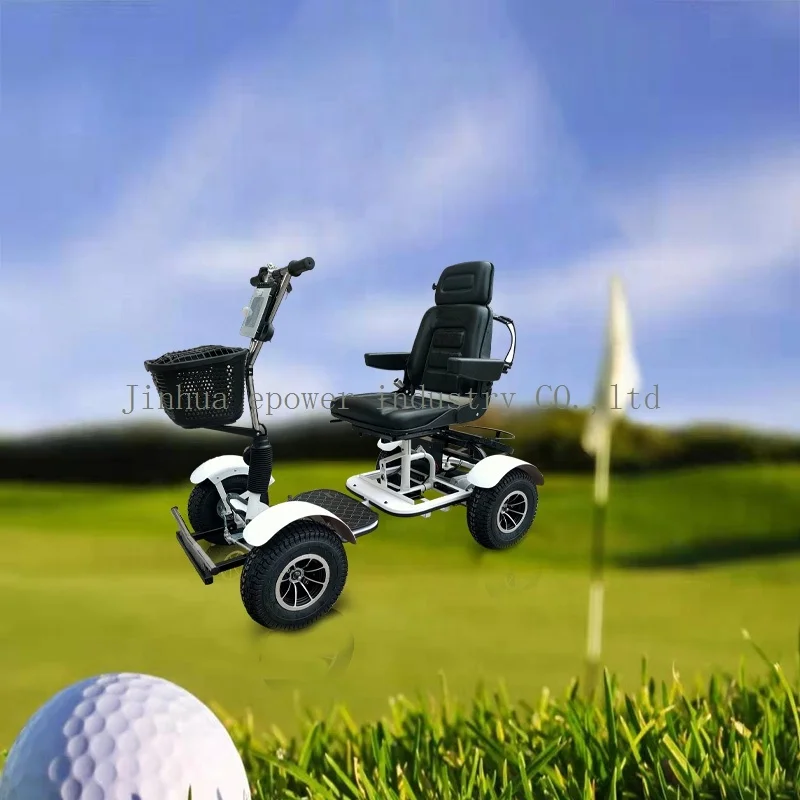 Single Passenger Golf Cart Golf Trolley 4 Wheels Golf Cart - Buy Single ...