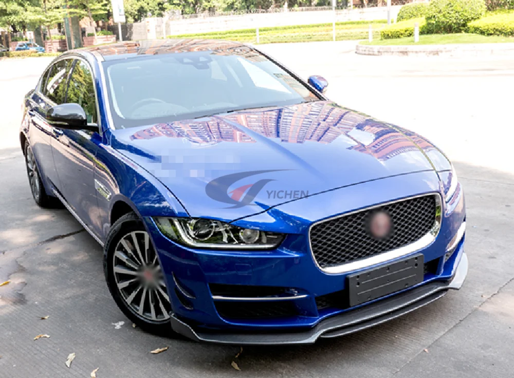 Carbon Fiber Double Front Bumper For 2015-2019 Jaguar Xe Xel Front Diffuser - Buy Xe Xel Front ...