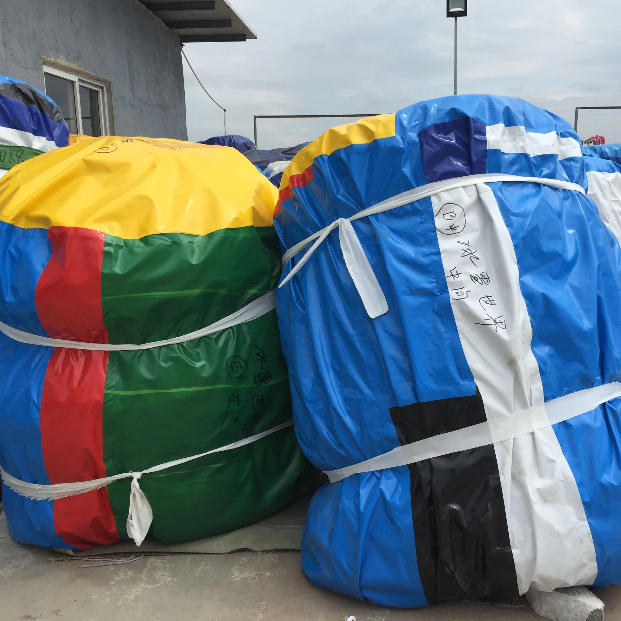 Pvc Tarpaulin Large Shark Inflatable Stair Slide For Kids N Adults ...