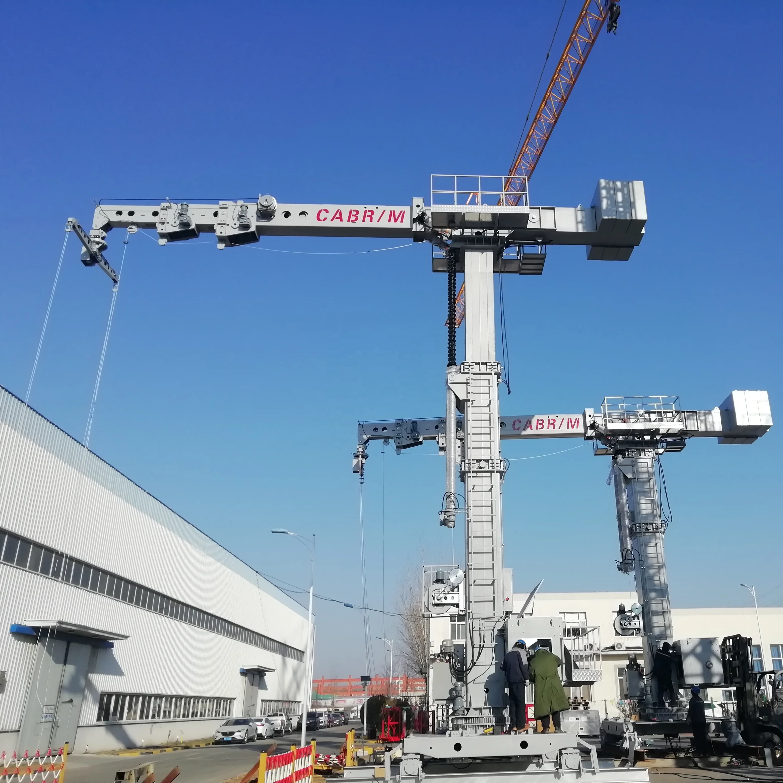 BMU Building Maintenance Unit - Efficient Window Cleaning