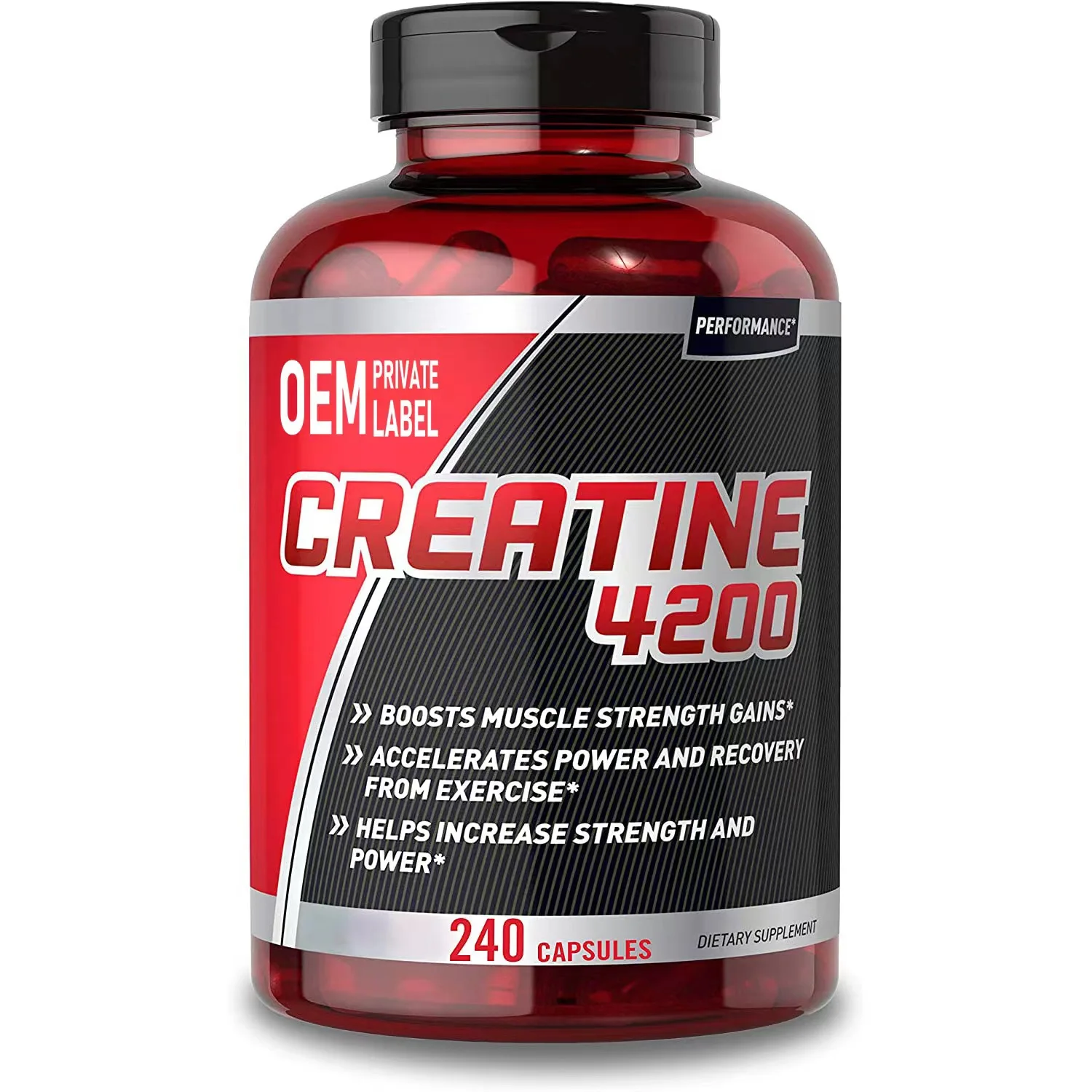 Creatine Monohydrate 1500mg Organic Creatine Relieve Fatigue Pre ...