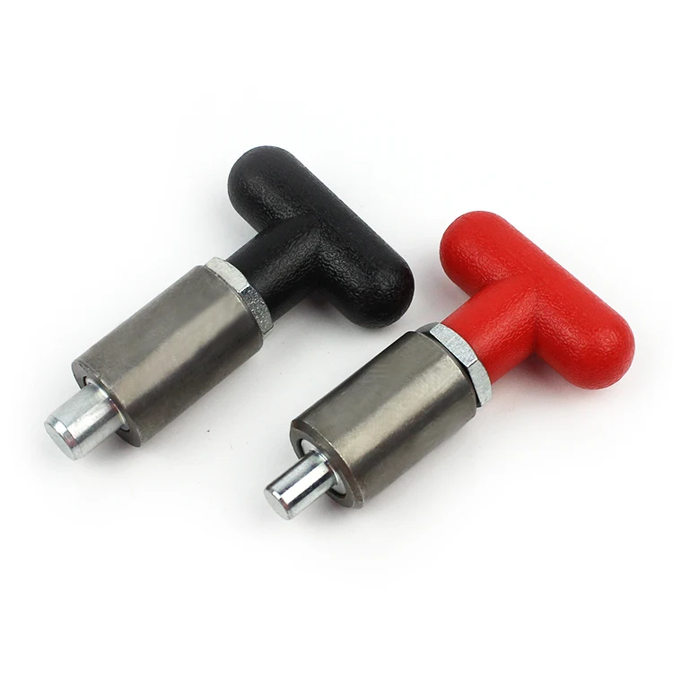 T-handle Weld-Mount Retractable Spring Plungers by PDM
