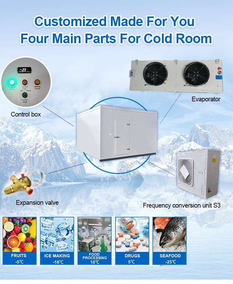 Arkref Supermarket Restaurant Chilling Room For Seafood Food Storage ...