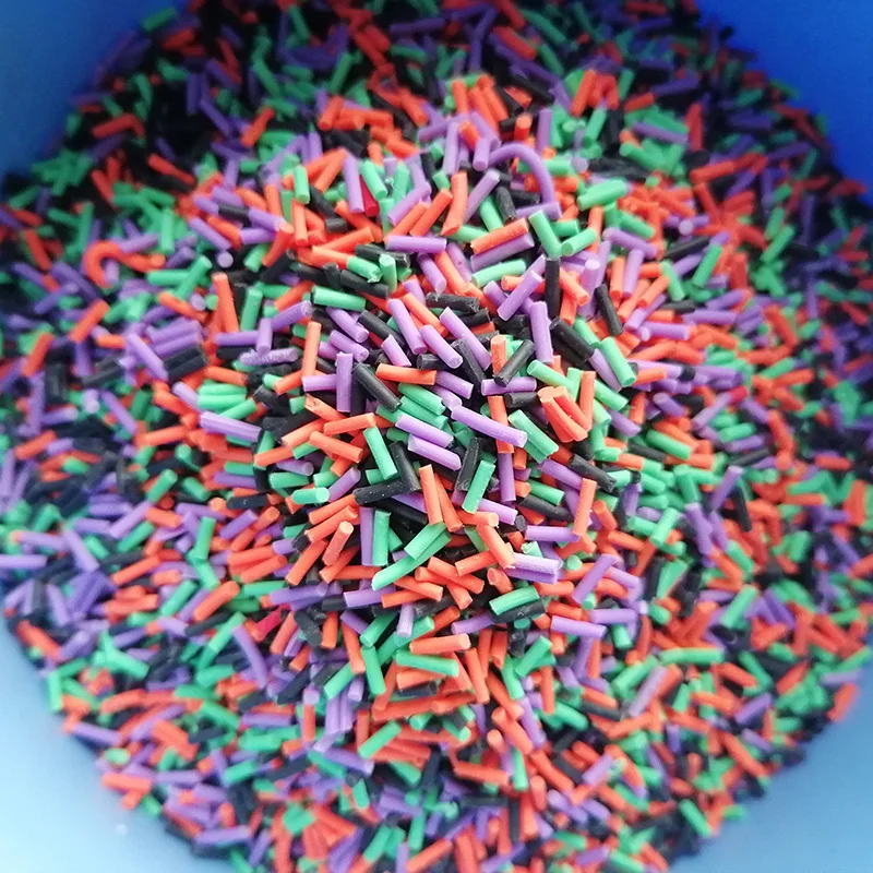 1kg DIY Slime Sprinkles Craft Long Candy Sugar Polymer Clay Sprinkles ...
