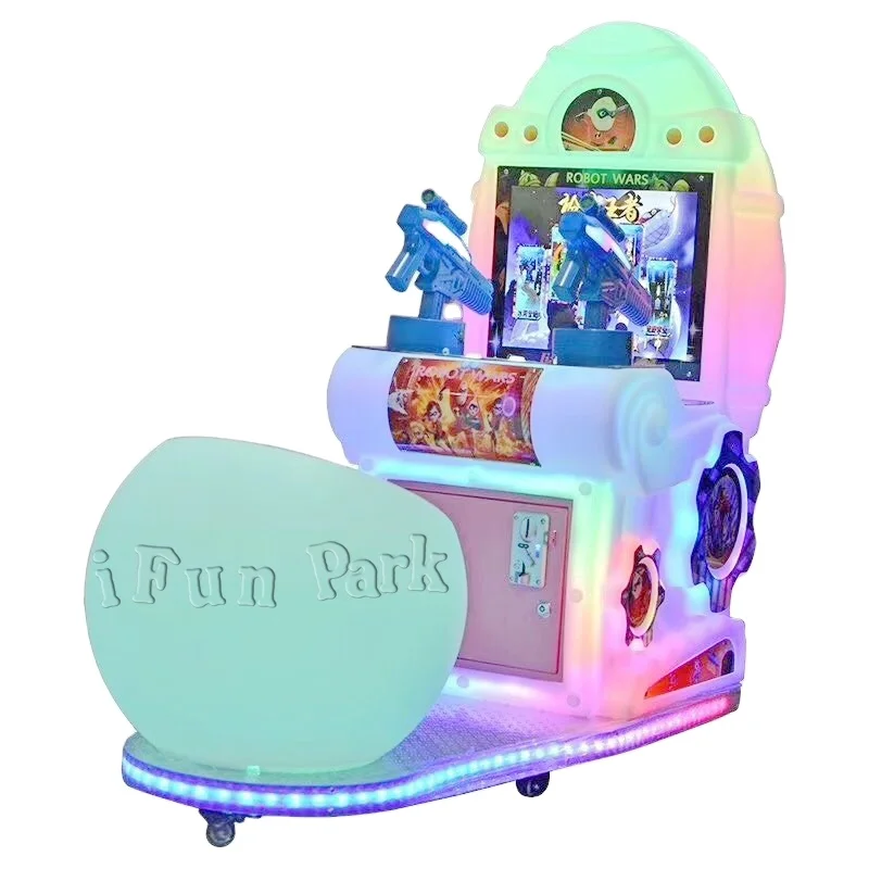 2 Players Shooting Simulator Ball Arcade Shooting Game For Game Zone ...