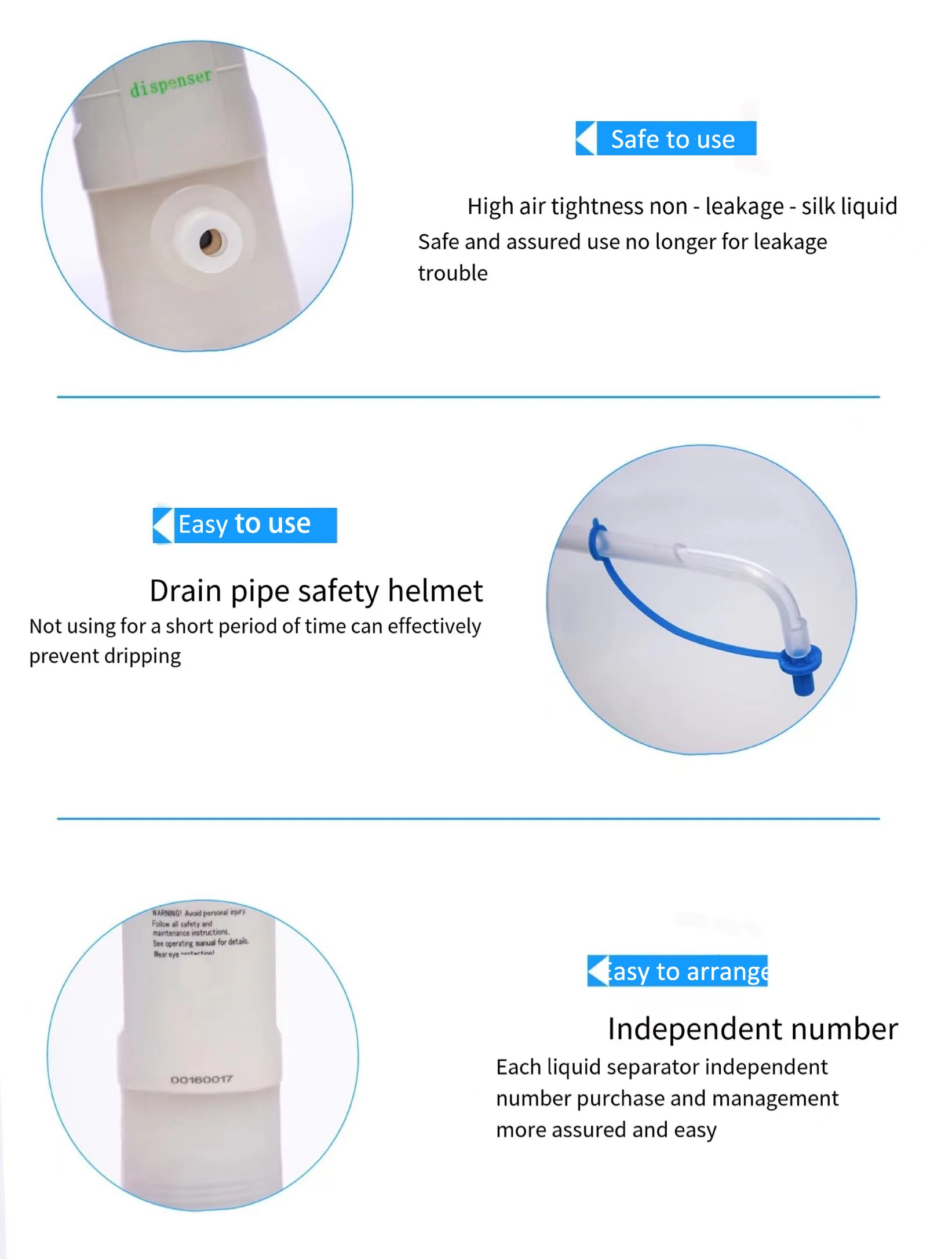 Lab Auto Liquid Dispenser Cereal Dispenser Storage Box Pre-measured ...