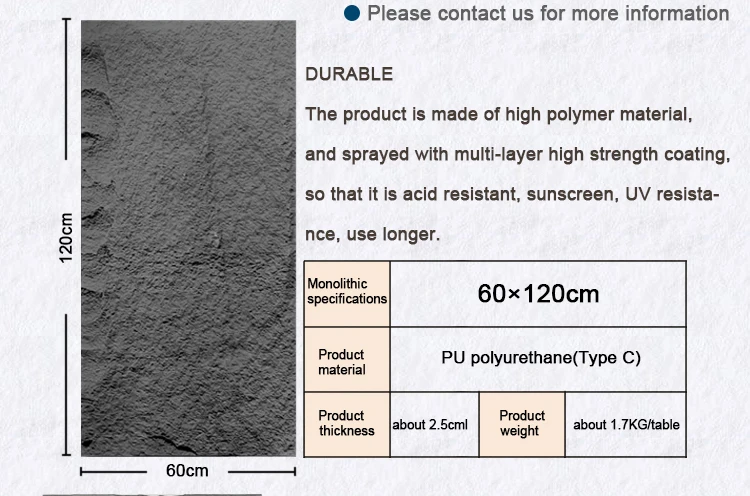 Luxury Polyurethane Pu Stone Various Styles Of Pu Mushroom Stone ...