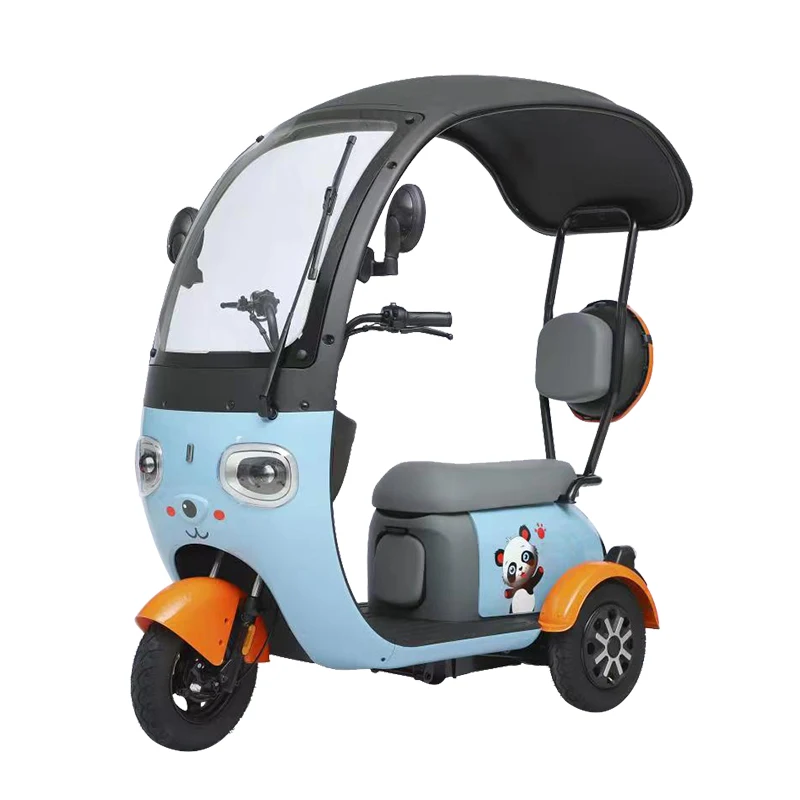 Electric Three-Wheeler Mobility Scooter for Elderly & Adults