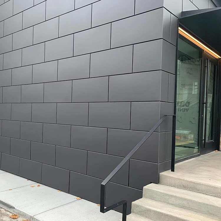 Aluminum Exterior Cladding Interlocking Metal Siding Architectural ...