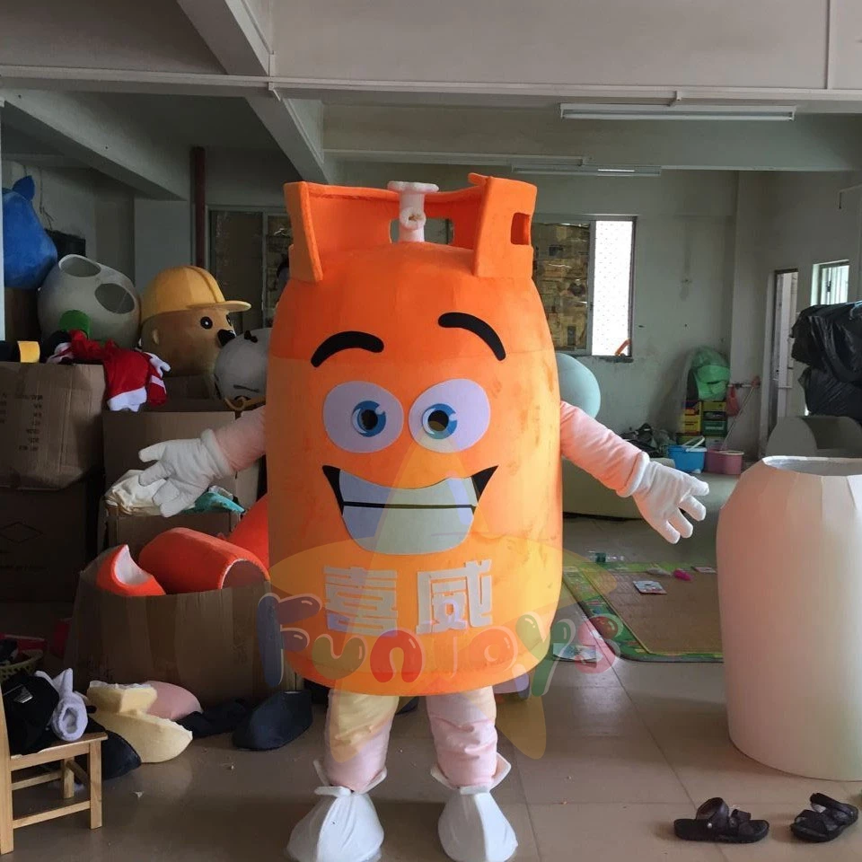 Funtoys Custom Gas Tank Cartoon Mascot Costume for Company Advertising ...