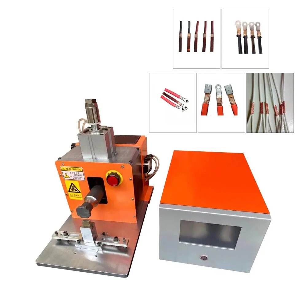 ultrasonic copper wire welding metal sheet terminal butt welding spot ...