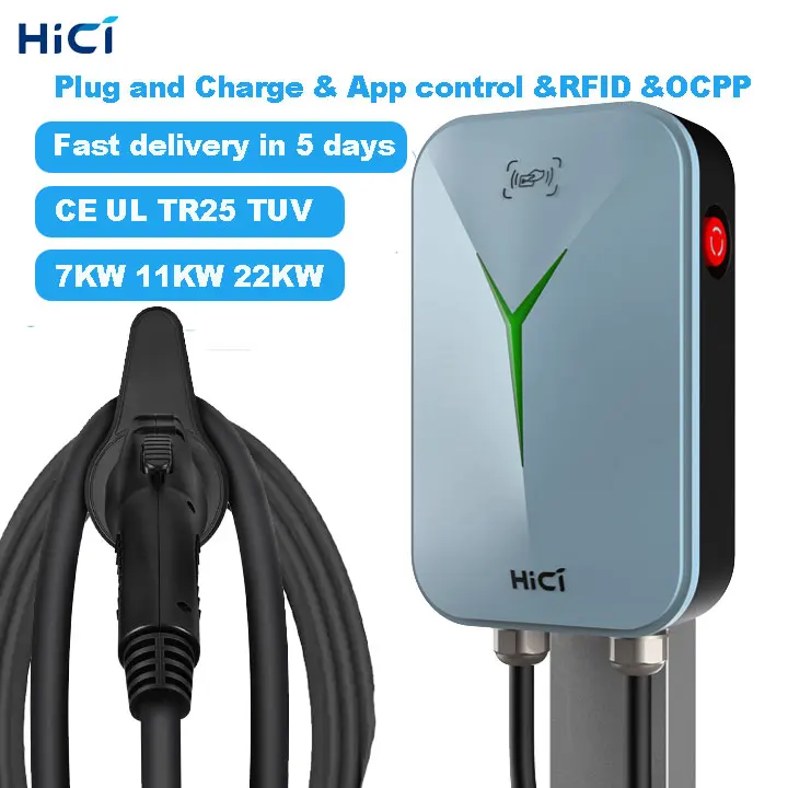 HICI EV 2024 Electric Car Charging Station 22kw AC Ev Car Power Bank ...