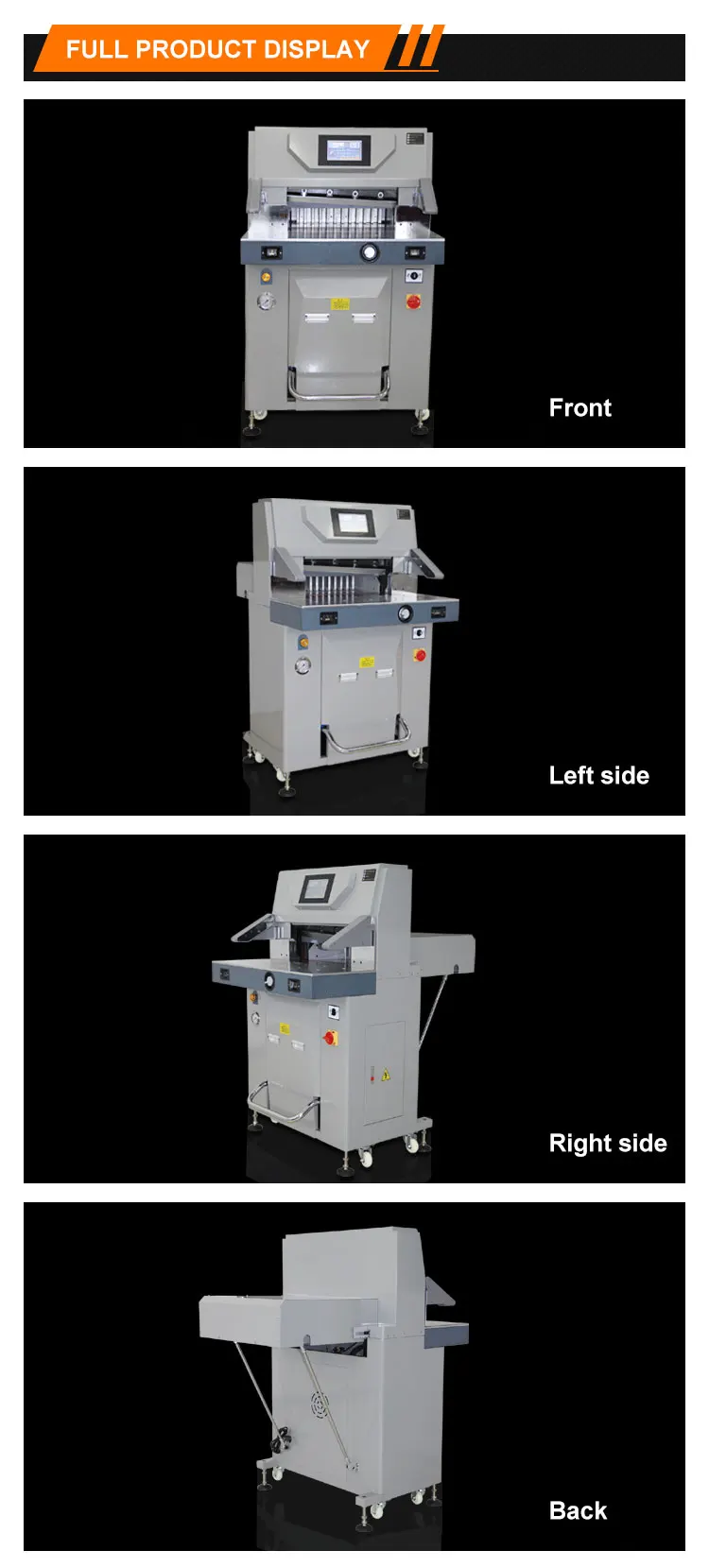 Automatic Guillotine Paper Cutting Machine - Precision & Efficiency