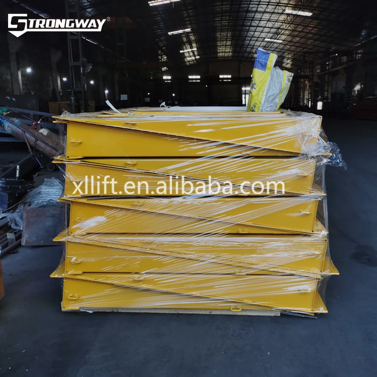 10ton Warehouse Heavy Duty Container Loading Ramp And Dock Ramp For ...