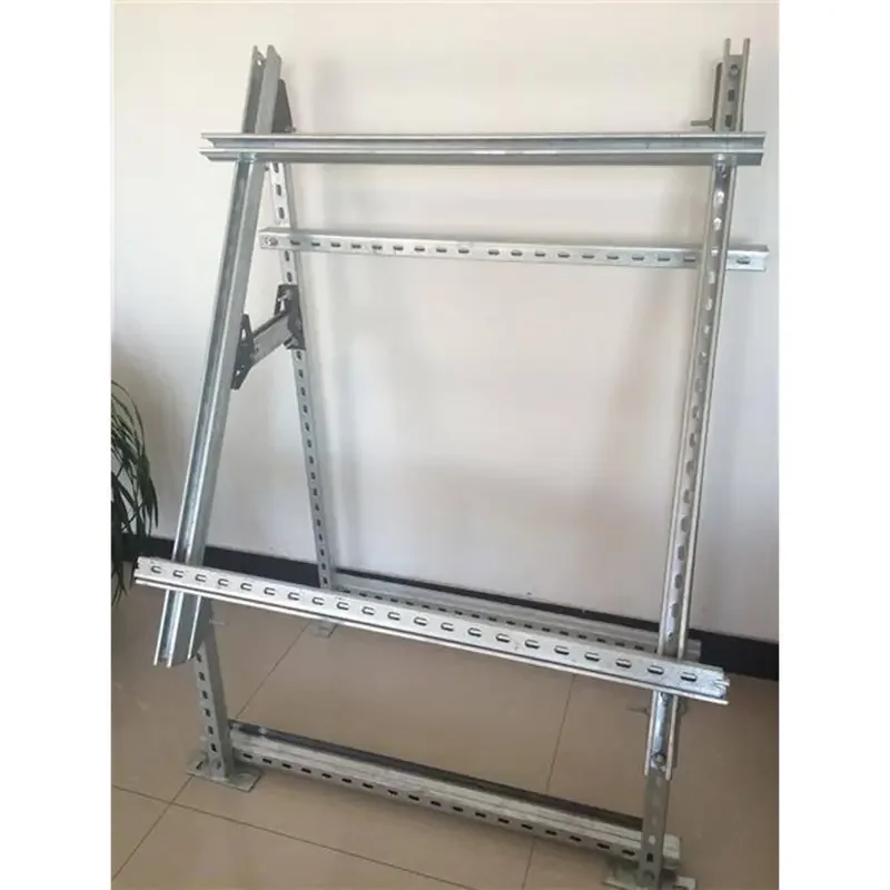 Galvanized steel solar panel support structure flat roof| Alibaba.com