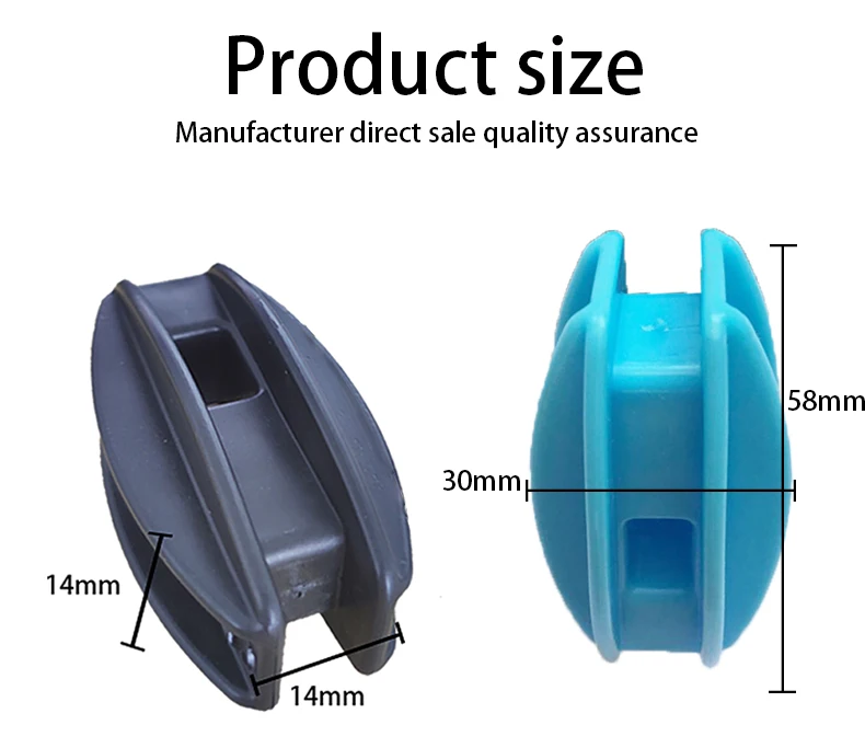 Electric Fence Insulator - Square Tube Terminal Rod Insulators