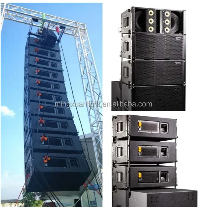 Line Array Speaker System Big Power Neodymium Line Array Speaker Stand ...