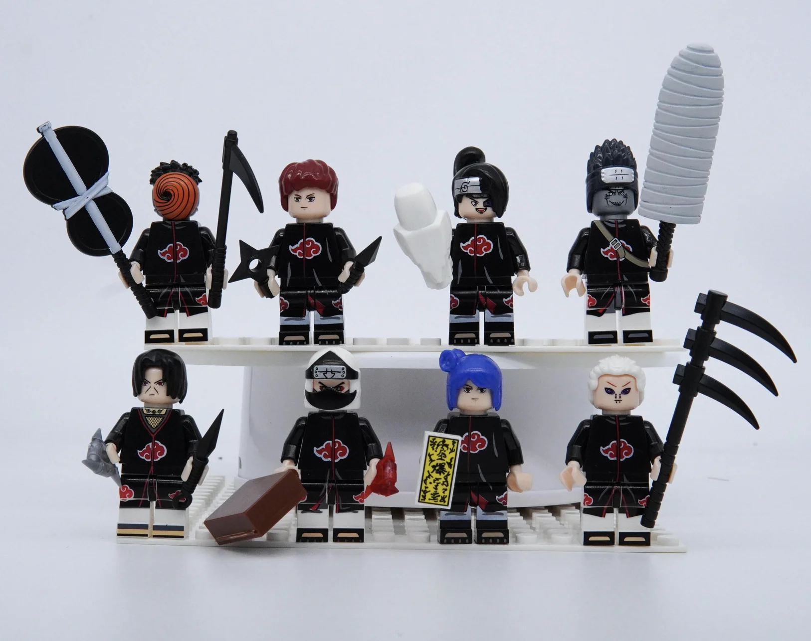 Cartoon Action Figures Kurama Hatake Kakashi Uchiha Obito Tsunade Anime ...