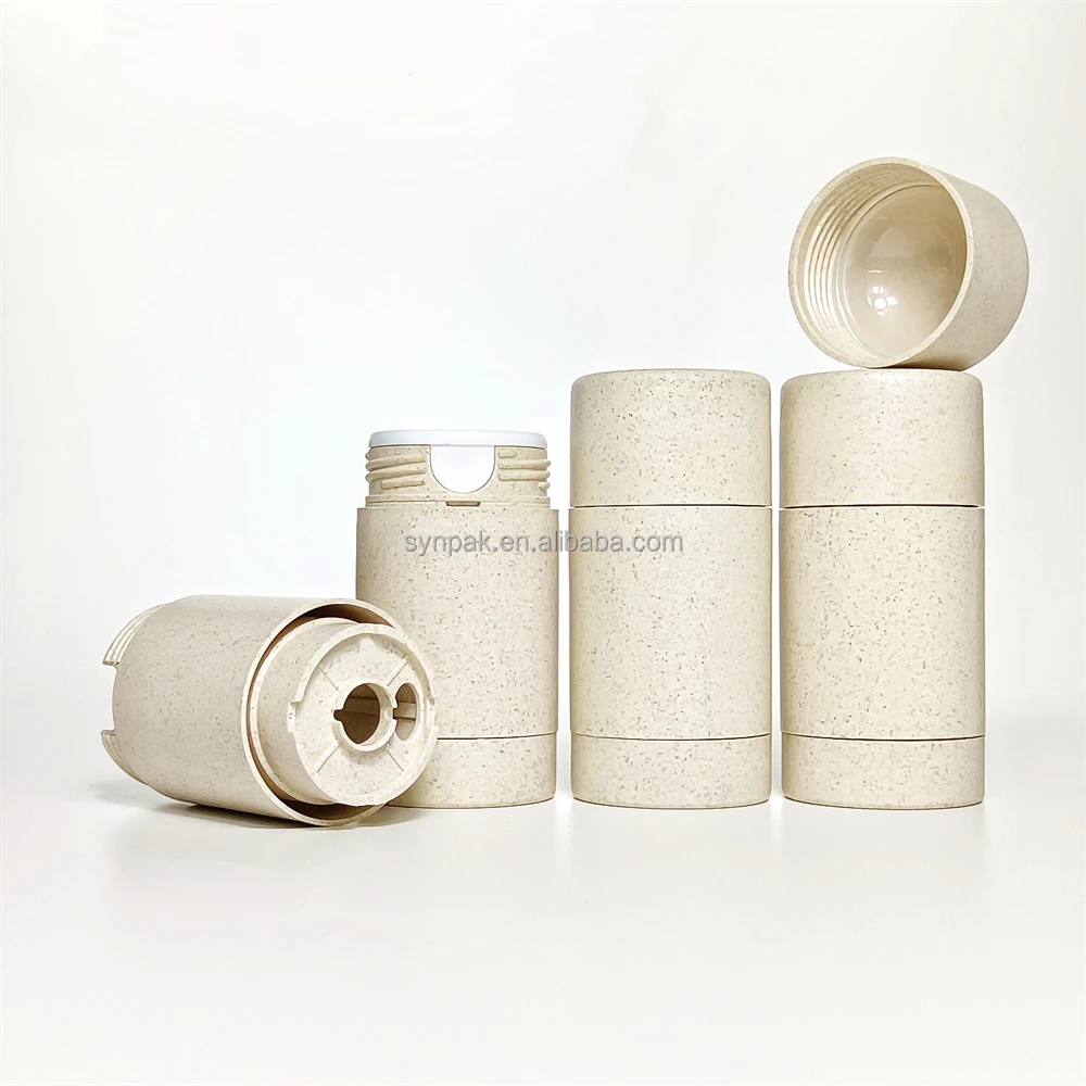60 Ml 2 Oz Wheat Straw Material Refillable Empty Deodorant Stick Tube ...