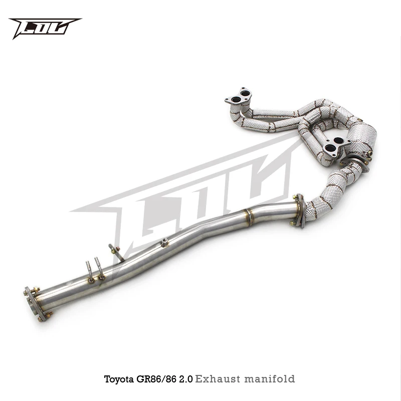 Toyota GR86/86 2.4L Exhaust Manifold - Stainless Steel Downpipe